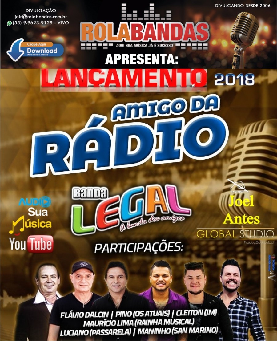 Banda Legal – Amigo da Rádio – RolaBandas